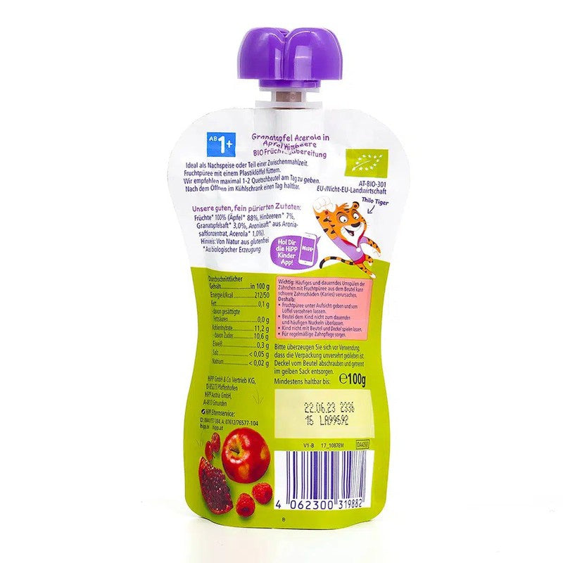 HiPP Fruit Pouches Hippis Mixpack (12+ Months)