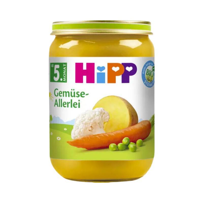 HiPP Assorted Vegetables Puree Jars