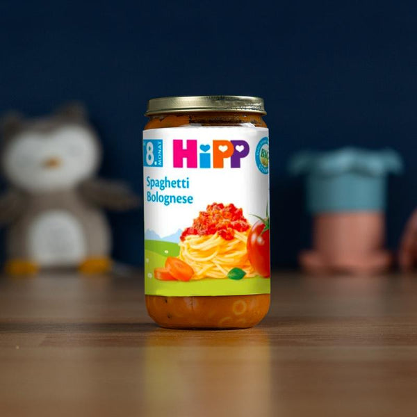 HiPP Spaghetti Bolognese Puree 8+ months | Organic Baby Food