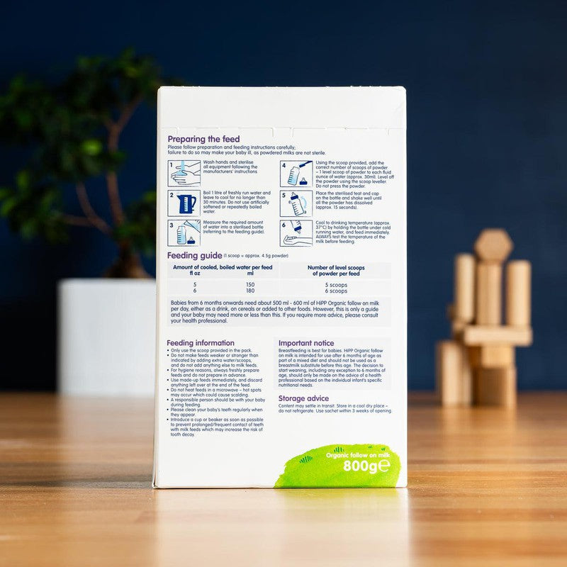 HiPP UK Stage 2 | Organic Baby Formula