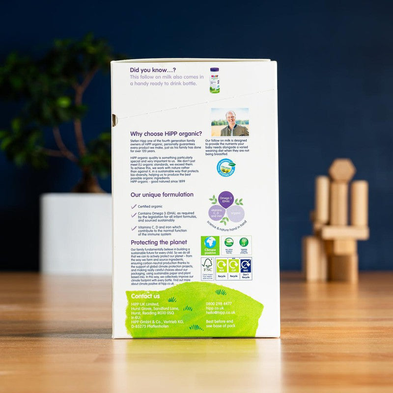 HiPP UK Stage 2 | Organic Baby Formula