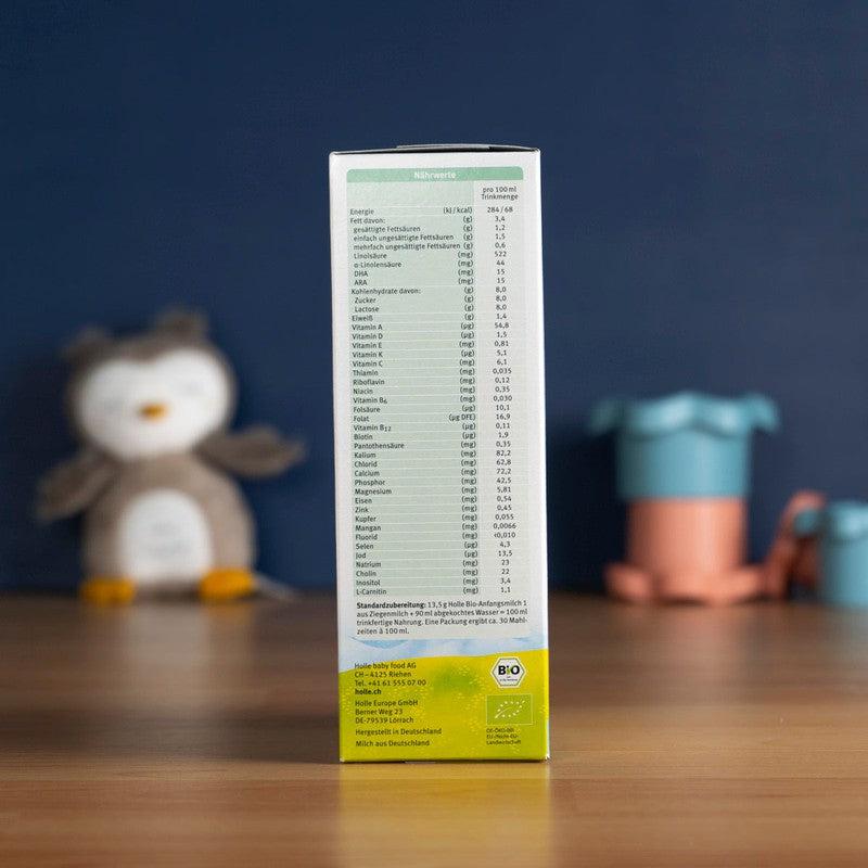 Holle Goat Milk Formula Stage 1 | Organic Infant Formula