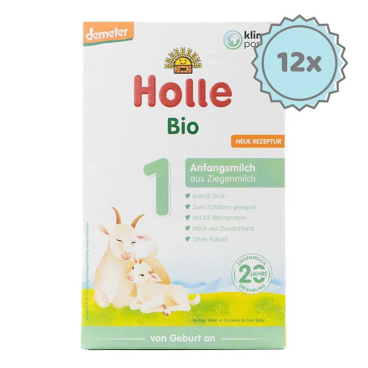 Holle Goat Milk Formula Stage 1 | 2 Free Boxes on 1st order